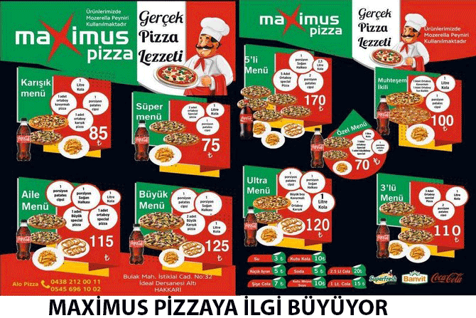 Maximus Pizzaya ilgi büyüyor