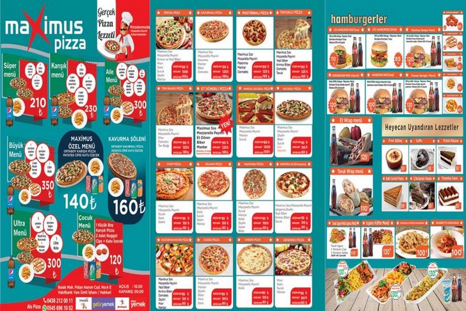 Gerçek Pizza Lezzeti Maximus-Pizza’da