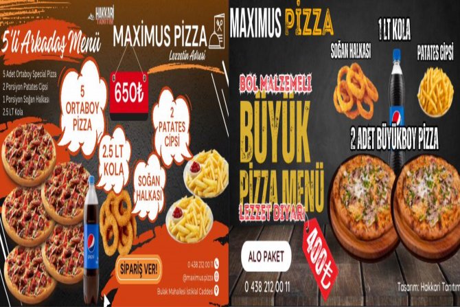 Gerçek Pizza Lezzeti Maximus-Pizza’da